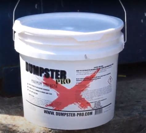 Dumpster Pro 7 Lbs Garbage Deodorizer Absorbing Granules To