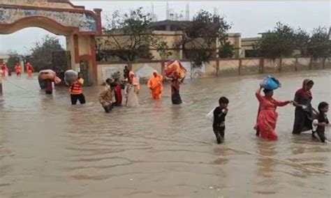 Cyclone Biparjoy Western Rajasthan Records Heavy Rain