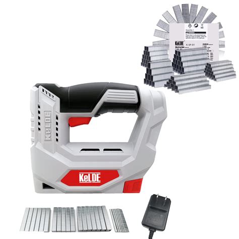 Amazon Cordless Staple Gun Nail Gun Kit KeLDE 2 In 1 Electric