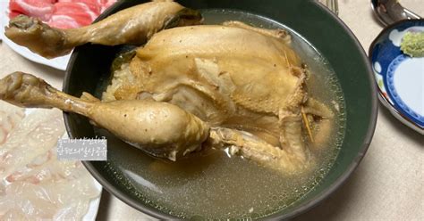 삼계탕 냄비에 끓이는 법 With내일 먹을 삼계탕 보관법