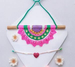 9 Macrame Semi Circle Wall Hanging Free Patterns Hello Lidy