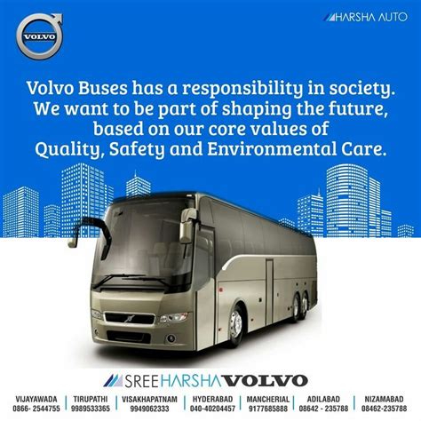 Volvo Buses Has A Responsibility In Society We Want To Be Part Of