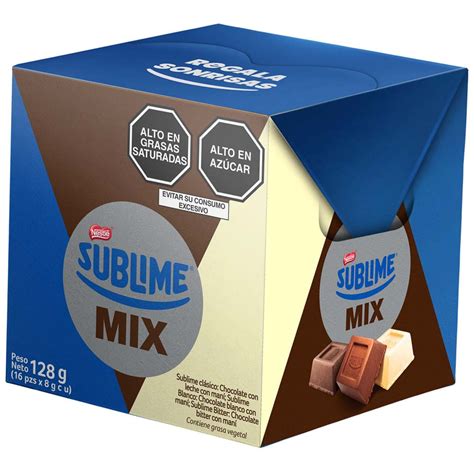 Chocolates NestlÉ Sublime Mixto Caja 16un Plazavea Supermercado