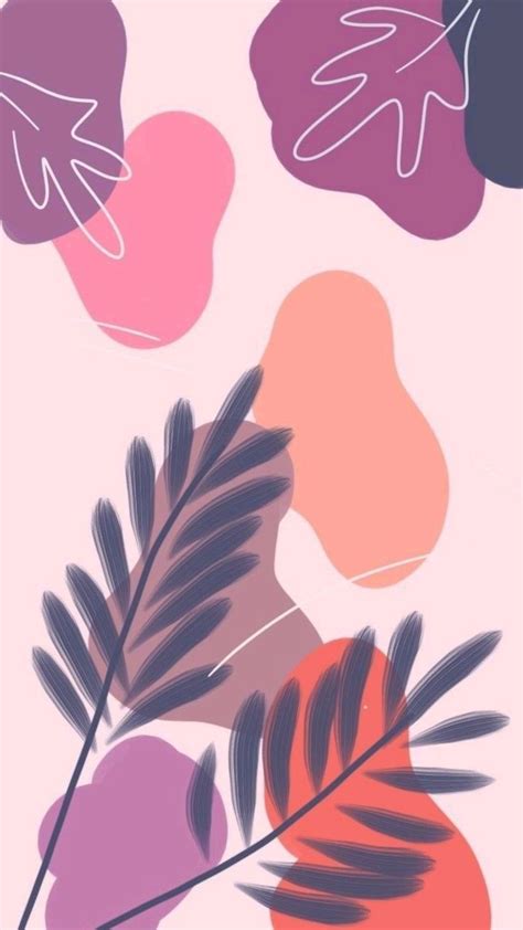 Wallpaper Sfondi Iphone Illustrazioni Floreali Sfondi Per Cellulare
