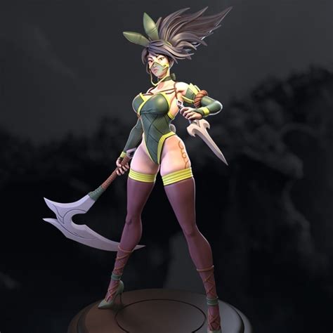 Anime Bunny Girl 2 Figure 3d Printed Fanart Sfw Nsfw Garage Kit