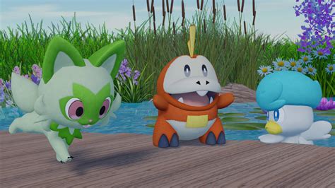 Paldea Starters By Ethanvergaming On Deviantart