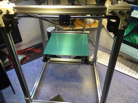 3d Printed Hotbed Fixing To 2020 Profile And Leveling Nut By Kav 3d