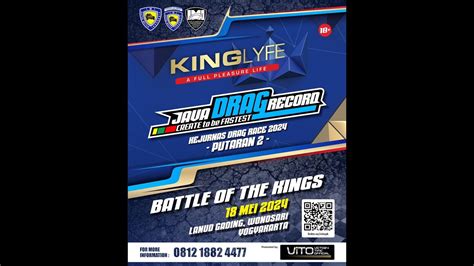 King Lyfe Java Drag Record Kejurnas Drag Race 2024 Putaran 2 Vito