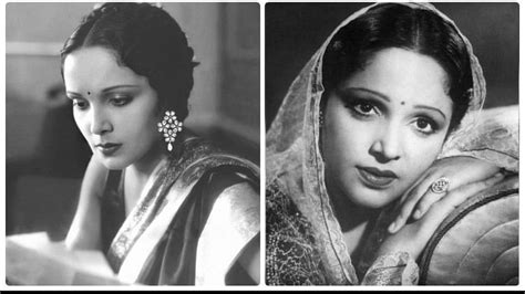 Devika Rani Death Anniversary Actress Who Did Kissing Scene In The