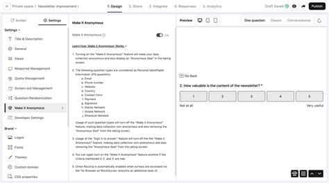 Anonymous Survey Software Blocksurvey