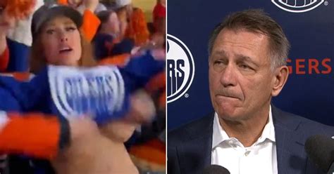 Oilers Gm Ken Holland Reacts To Fan Who Flashed The Crowd In Edmonton