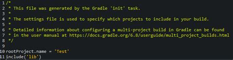 Java Gradle Build Two Projects Project With Name And A Project Lib