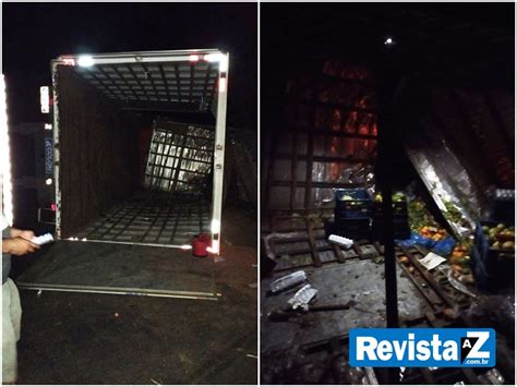 Caminhão Tomba Ao Desviar De Animais Na Pi 110 Entre Batalha E Barras