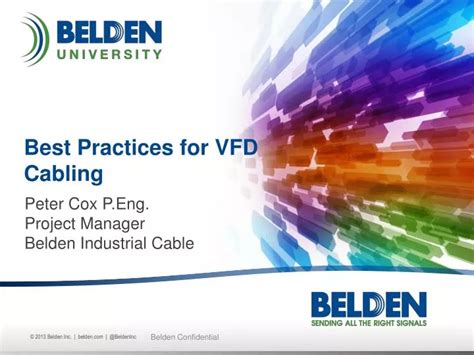 PPT Best Practices For VFD Cabling PowerPoint Presentation Free Download ID