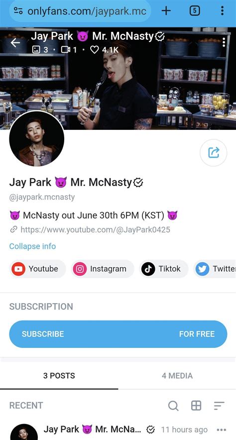 박재범 Jay Park 온리팬스 계정 개설 유머 움짤 이슈 에펨코리아