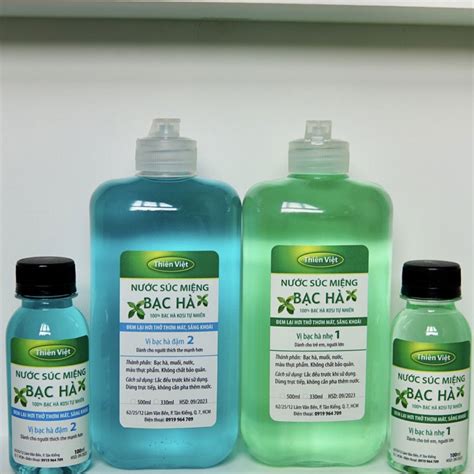 Nước Súc Miệng Bạc Hà Jun Garden