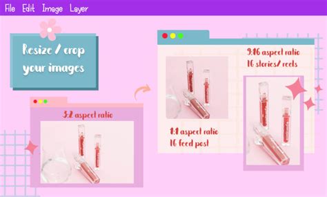 Resize And Crop Your Images To The Right Aspect Ratio Needed By Cinxart Fiverr