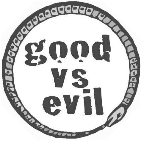 Good Vs Evil Words