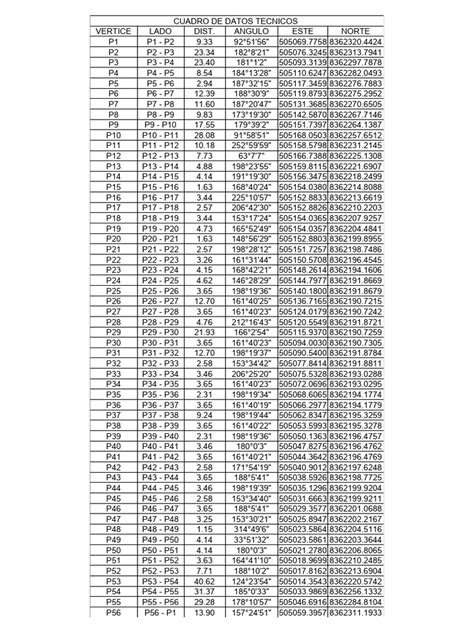 Plano Perimetrico De Rectificacion Sr Nelson Alvarez 2023 Wgs84 Model Pdf