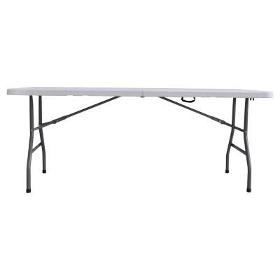 Basics Poly Centre Folding Rectangular Table TheClassroom Co