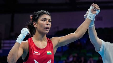 Nikhat Zareen Womens World Boxing Championships Semi Final Timing And