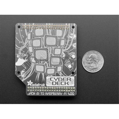 Adafruit Cyberdeck HAT GPIO Adapteris Skirtas Raspberry Pi Adafruit