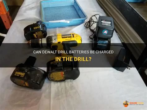 Can Dewalt Drill Batteries Be Charged In The Drill Shuntool