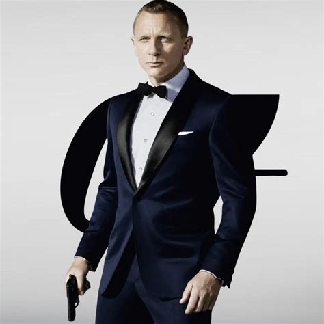 James Bond Blue Tuxedo Midnight Blue James Bond Tuxedo
