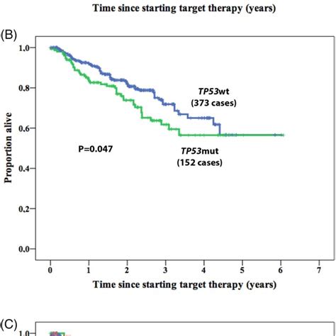 Overall Survival Stratified According To A Del17p B Tp53