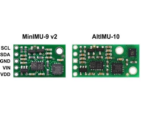 Pololu Minimu 9 V2 Gyro Accelerometer And Compass L3gd20 And Lsm303dlhc Carrier