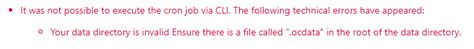 Ocdata Error After Drive Issue ℹ️ Support Nextcloud Community