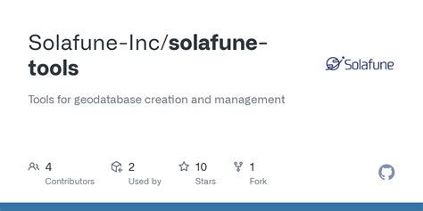 GitHub Solafune Inc Solafune Tools Tools For Geodatabase Creation