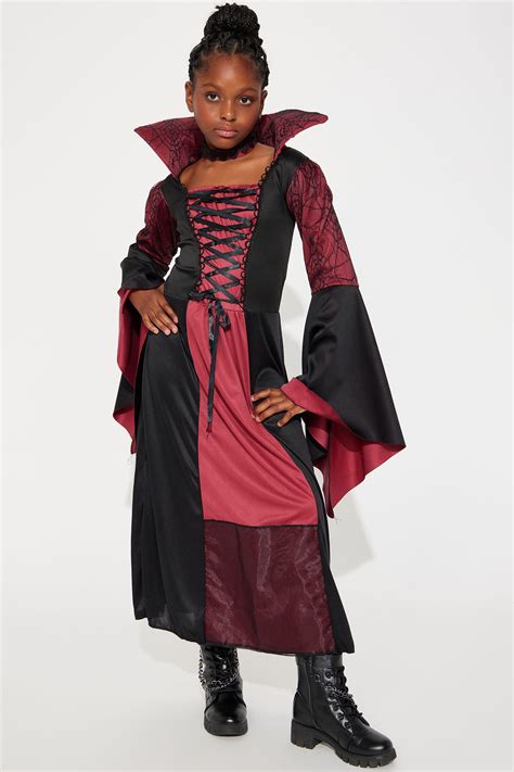 Mini Vampire Queen Costume Blackcombo Fashion Nova