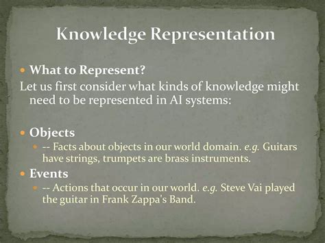 Knowledge Representation In Ai Pptx Programming Languages Computing
