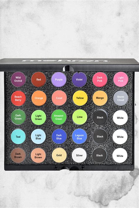 Cool Makeup Color Names Saubhaya Makeup
