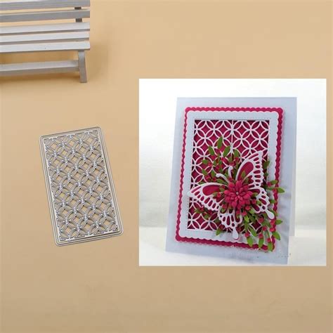 Corte do metal morre para Scrapbook Album Openwork Padrão papel
