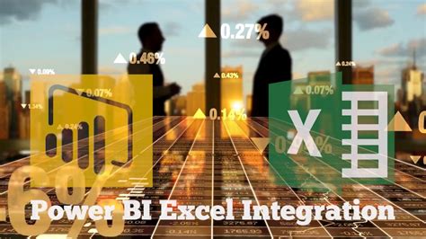 Power Bi Excel Integration Youtube