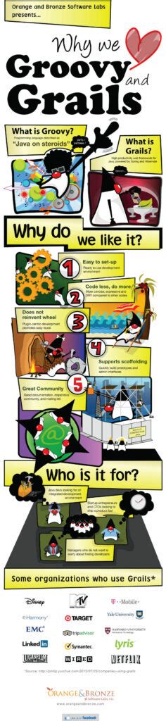 Groovy And Grails Infographic O B Insights