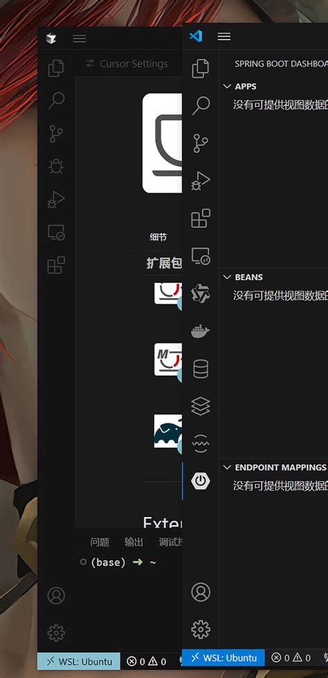 Cant Find The Installed Extensions In The Sidebar Of Cursor Wsl2