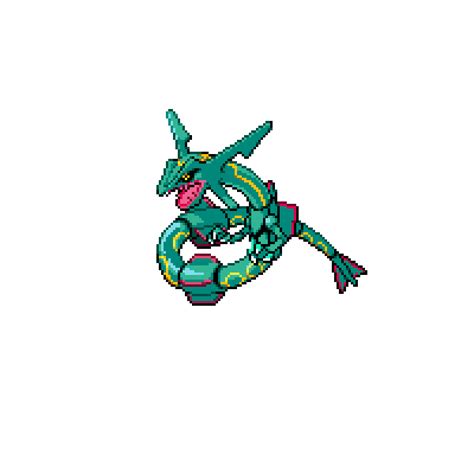 Pixilart Rayquaza Sprite By KadeKaze