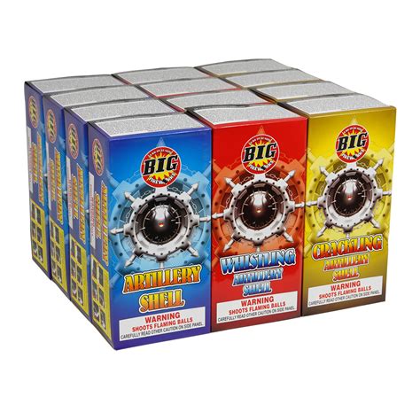 Premium Assorted Artillery Shell Bf911 Artillery Shells Fireworks