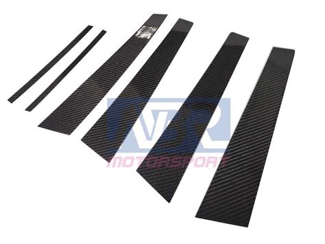 2015 2021 Wrx Sti Carbon Fiber Pillar Trim Nbr Motorsport