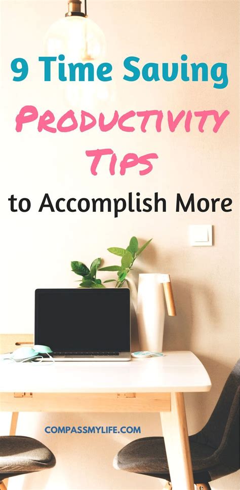 9 Productivity Tips For Better Time Management