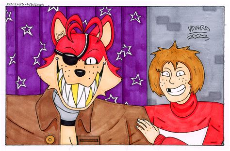 Foxy And Felix Au Art Rfivenightsatfreddys