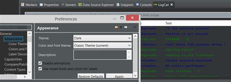How To Change Android Logcat Color In Eclipse Stack Overflow