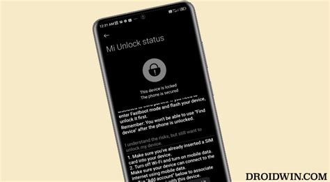 How To Relock Bootloader On Xiaomi Devices DroidWin