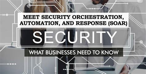 Meet Security Orchestration Automation And Response Soar What Businesses Need To Know