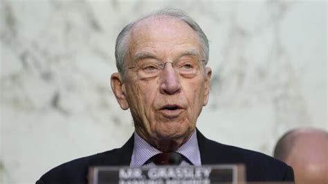 Chuck Grassley Age Sen Chuck Grassley Aged 90 Hospitalized To Treat Infection World News