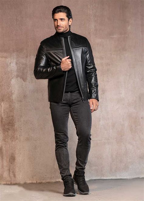 کاپشن چرم کت چرم مردانه چرم مشهد