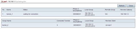view the summary information for vpn on rv016 rv042 rv042g and rv082